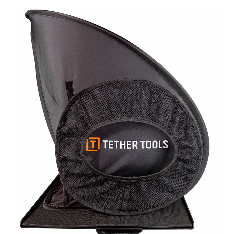 Parasol para Laptop Tether Tools ASHD3 con Sistema SecureStrap | Solgar